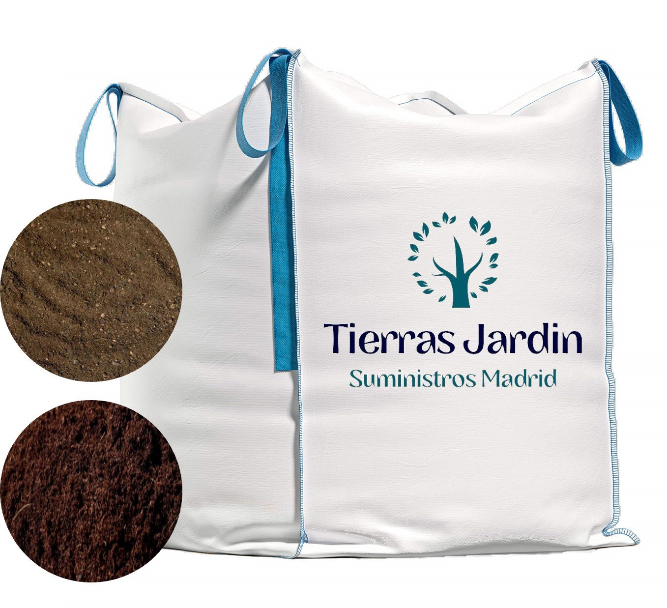 Tierra y Sustratos para Césped Natural Madrid en Sacas